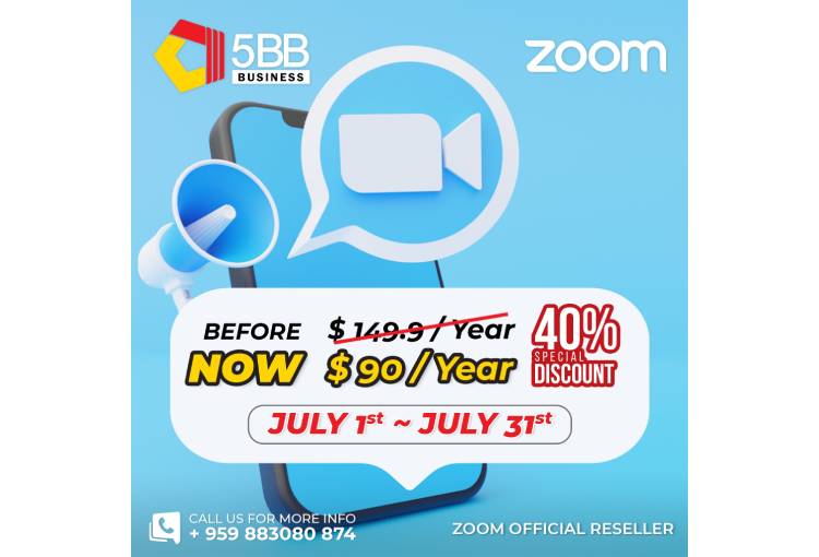 5BB | 5BB Business with Zoom July Promotion