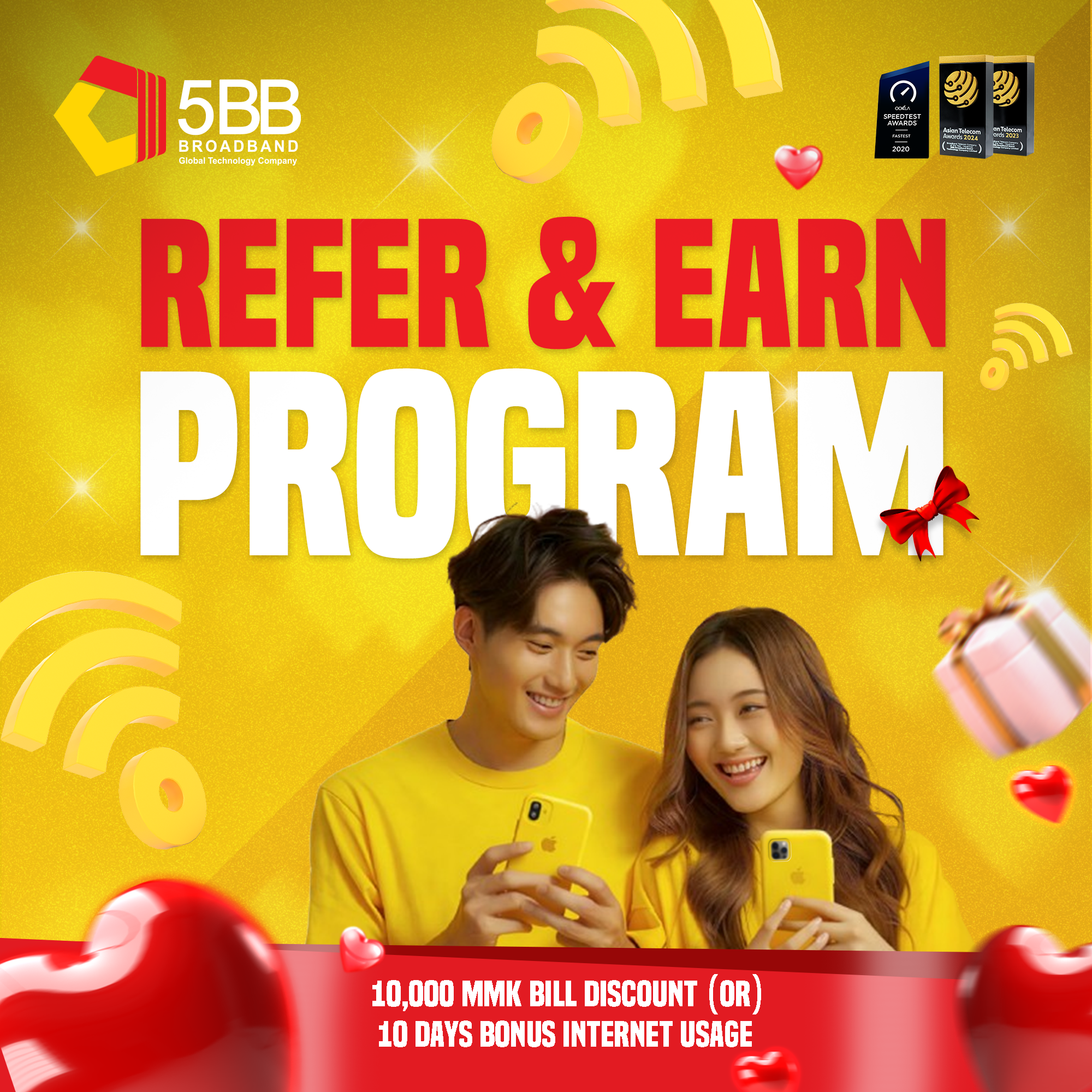 5BB | refer&earn